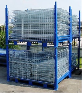 Stacking frame rack