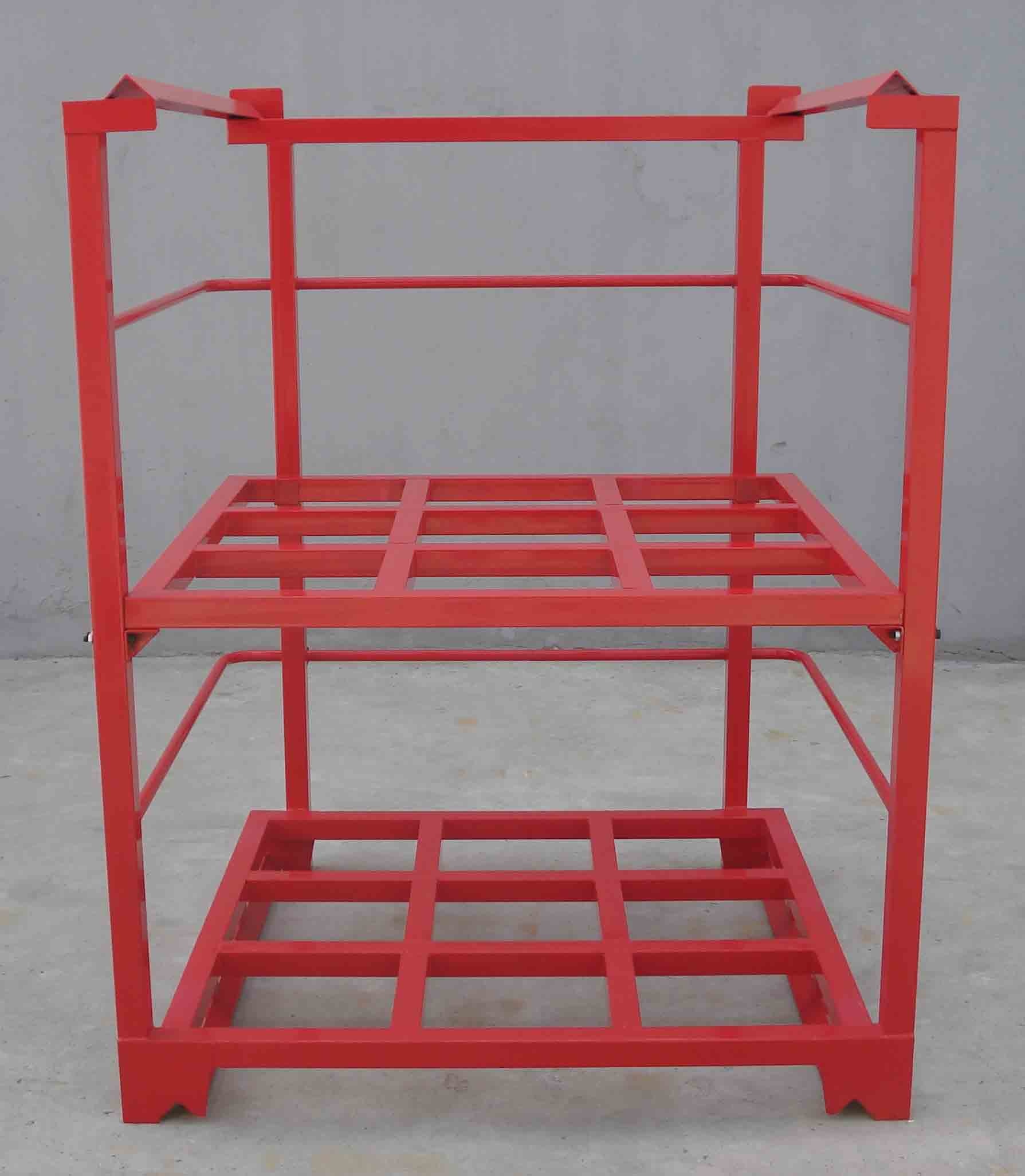 Stacking frame rack