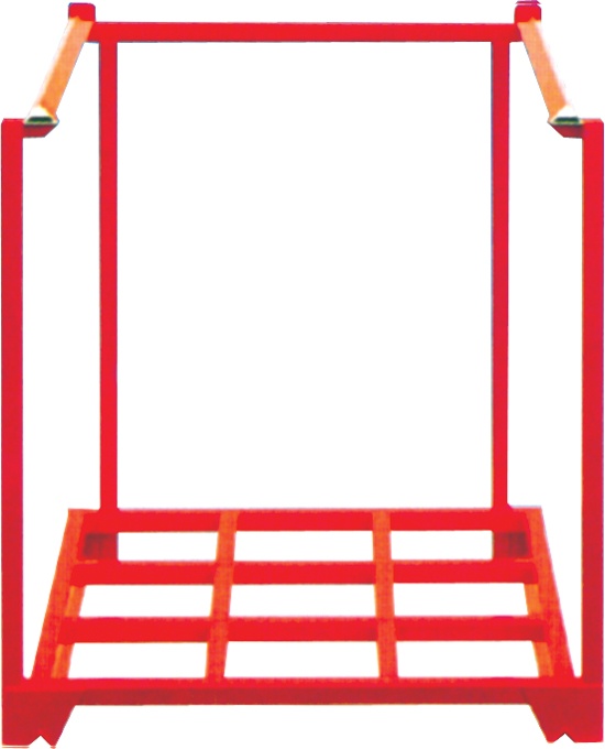 Stacking frame rack