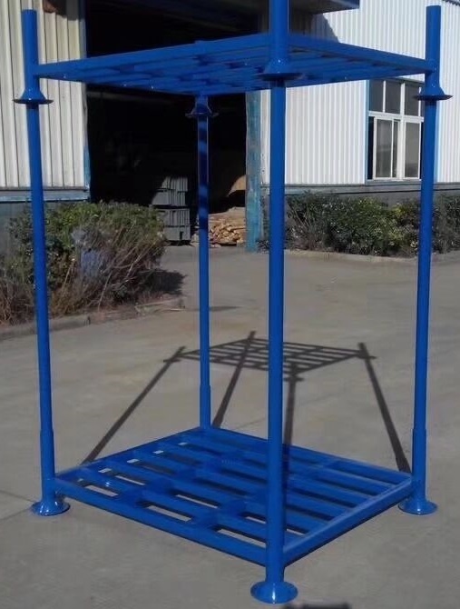 Stacking frame rack