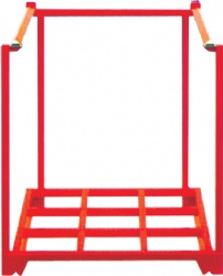 Stacking frame rack