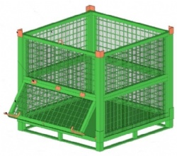 Steel container
